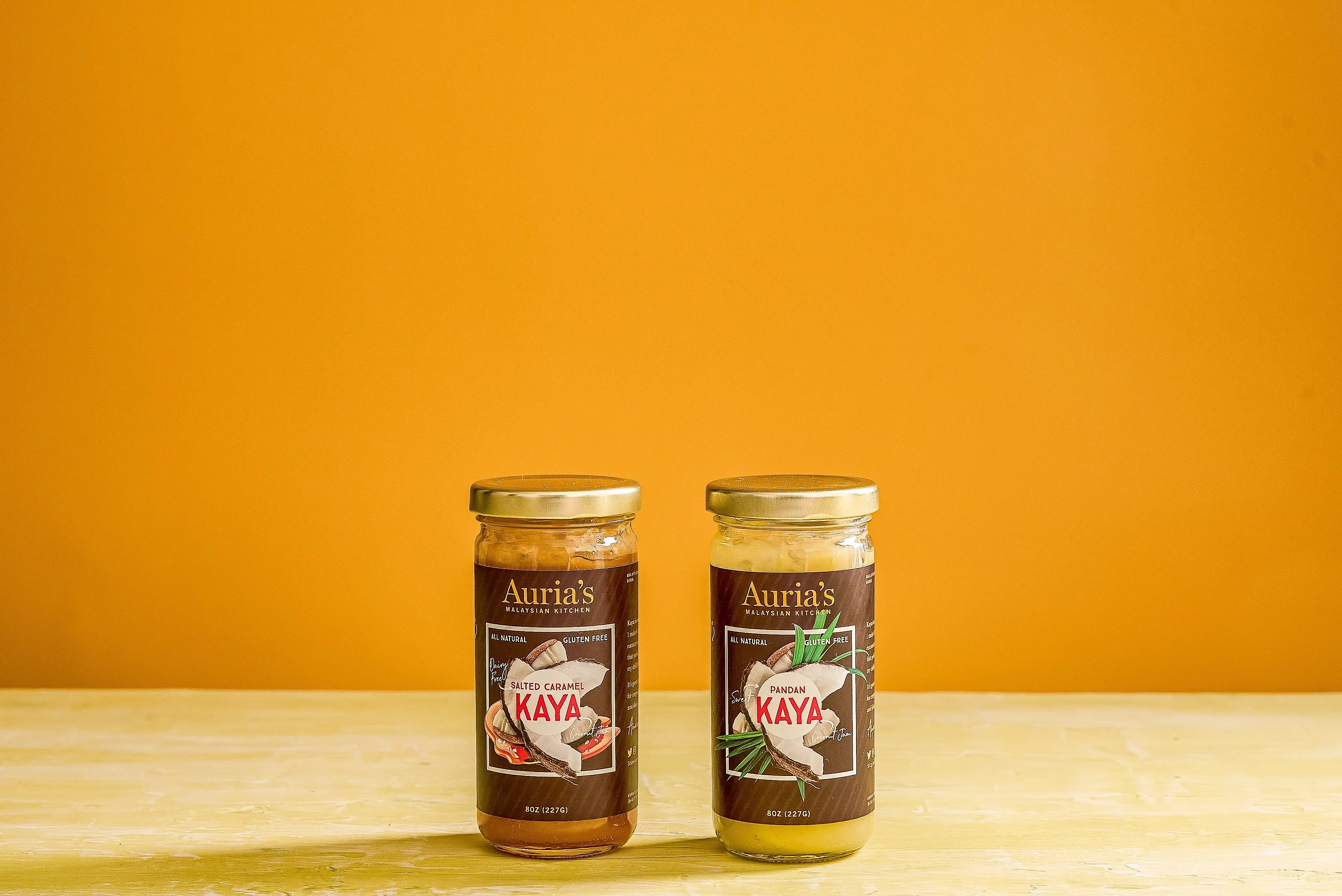 Buy Pandan Kaya & Caramel Salted Kaya | Auria's Malaysian Kitchen